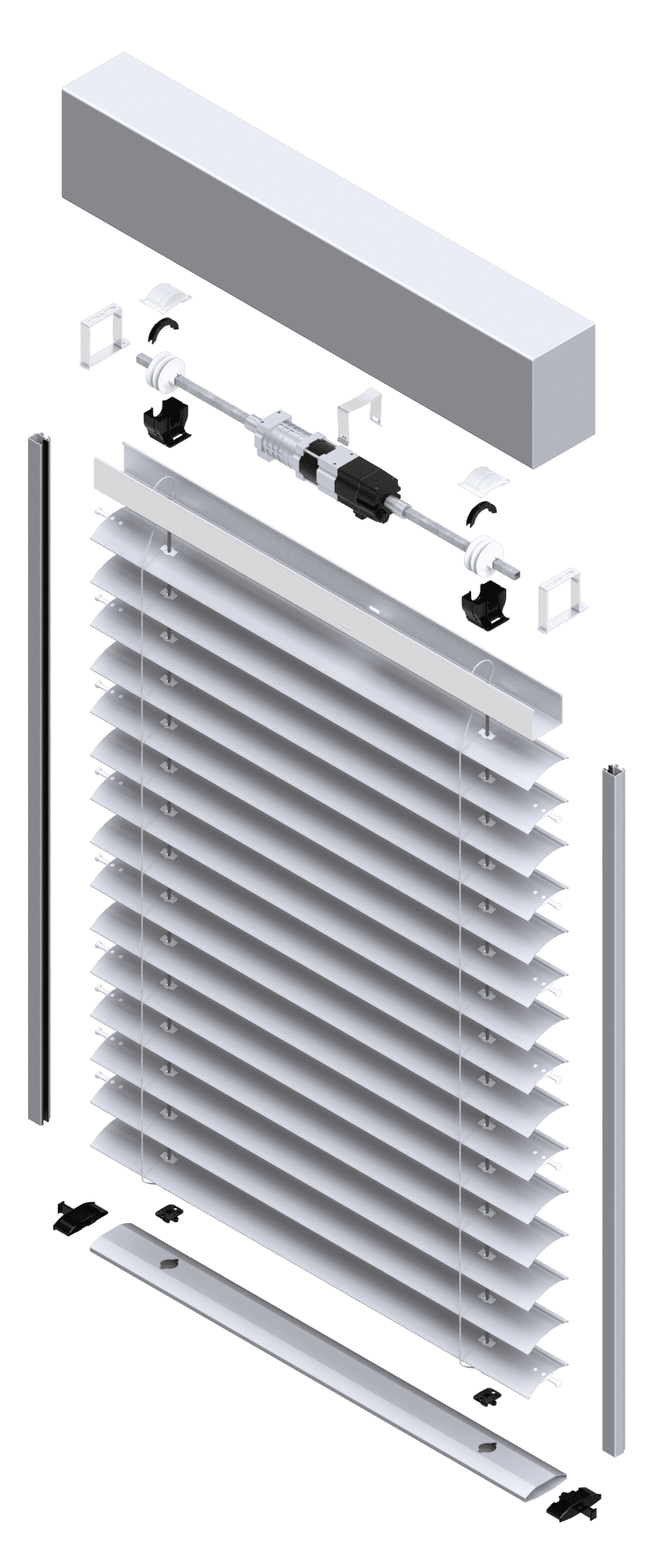 Front-mounting Louvers - CSROLL